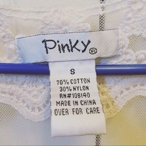 Pinky | Jackets & Coats | Pinky Intricate Lace Vest | Poshmark